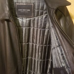 Andrew Marc | Jackets & Coats | Marc New York Leather Jacket | Poshmark